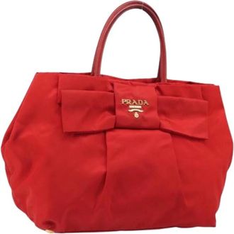 Prada Sac &agrave; main vintage doccasion - Femme - Pre-owned - Rouge - Taille: ONE Size