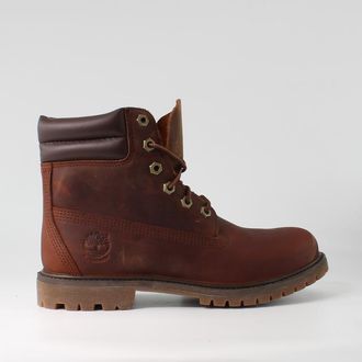 Timberland Waterville Brown Nubuck Leder Damen Schn&uuml;rstiefel 8305r