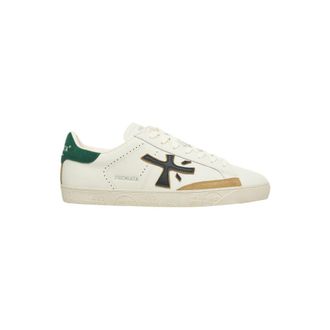 Premiata Gr&uuml;ne Steven Style Sneakers - - Shoes - Herren - Wei&szlig; - 45 EU