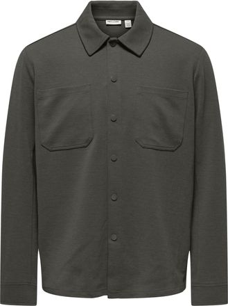 Only & Sons Onsnewkodyl Ls Patch Pkt Overshirt Noos