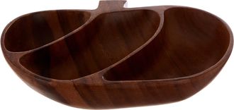 Premier Kora Servierschale, 3-teilig, Apfelform, Akazienholz