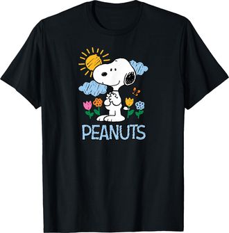 Peanuts Snoopy Frühlingsblumen T-Shirt