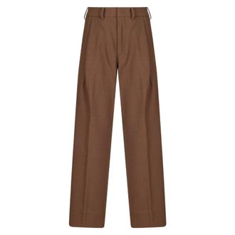 Seventy Straight Leg Hose - - Trousers - Damen - Braun - S