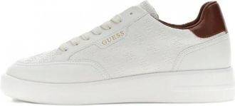 Guess Homme, Chaussures, Blanc, Taille: 45 EU Yujen Baskets