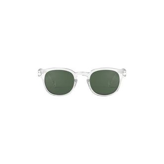 Izipizi Lunettes de soleil transparentes et arrondies