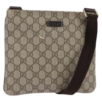 Gucci Sac bandouli&egrave;re vintage Pre-owned - Femme - Pre-owned - Beige - Taille: ONE Size