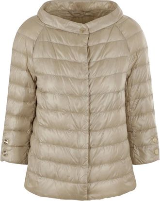 Herno Femme, Vestes, Beige, Taille: 44 FR Elsa Piumino