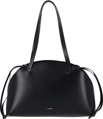 Jil Sander Hobo Bags - Curve Shoulder Medium Bag - Brown - Gr. unisize - in Braun - f&uuml;r Damen