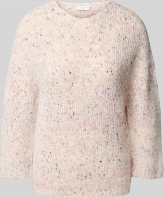 Rich & Royal Strickpullover mit Alpaka-Anteil und 3/4-Arm