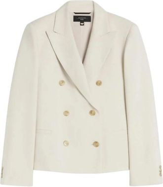 Max Mara Femme, Vestes, Beige, Taille: 36 FR Max Mara Weekend Vestes Beige