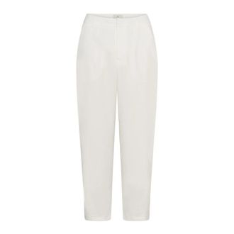 Kaffe KAmerle Pants Suiting Pants - - Trousers - Damen - Wei&szlig; - 2XL