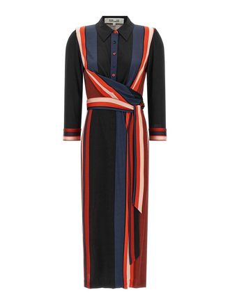 Diane Von F&uuml;rstenberg Knielanges Kleid - Bunt