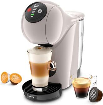 Nescaf&eacute; Dolce Gusto Genio S Kaffeekapselmaschine, abnehmbarer Wassertank 0,8 Liter, hei&szlig;e und kalte Getr&auml;nke, 1500 Watt, 15 bar Pumpendruck, Eco-Modus, besonders kompakt,