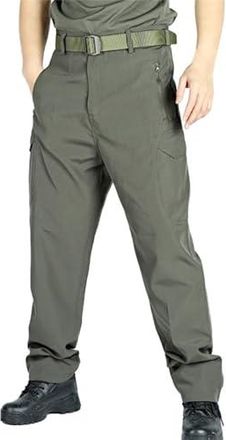 Generic Pantalon dext&eacute;rieur softshell pour homme - Imperm&eacute;able - Coupe-vent - Doublure chaude - Pantalon de travail - Pantalon cargo - Pantalon dext&eacute;rieur l&eacute;g