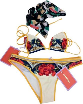 La DoubleJ Printed Bikini Size M