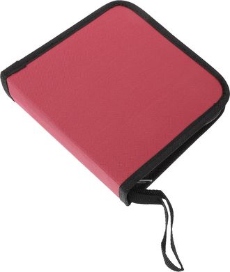 Lurrose CD Aufbewahrungstasche aus Robustem Oxford Tragbar und Platzsparend Sch&uuml;tzend und Langlebig f&uuml;r Auto und Zuhause Praktische CD DVD H&uuml;lle mit Rei&szlig;versc