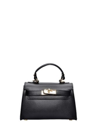 Isabella Rhea SCHWARZ Rindsledertasche
