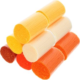 Pretyzoom 12 St&uuml;ck Teiliges DIY Teppichgarn aus Vorgefertigtem Weichem Acrylgarn f&uuml;r Kn&uuml;pfhaken handarbeiten Hautfreundlich Vielseitig f&uuml;r Kissen Decken Teppich