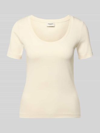 Max Mara Regular Fit T-Shirt aus Baumwoll-Mix Modell WKDMULTIJ
