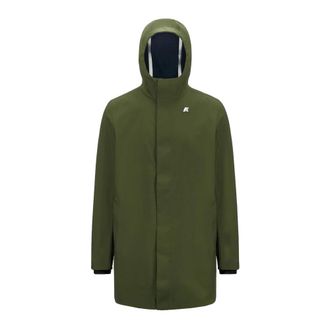 K-Way Bonded Marlyn Jacke - - Jackets - Herren - Gr&uuml;n - 2XL