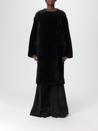 Toteme Pelzmantel TOTEME Damen Farbe Schwarz