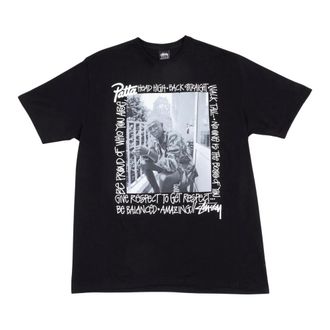 St&uuml;ssy Respect Tee - - Tops - Herren - Schwarzk - S