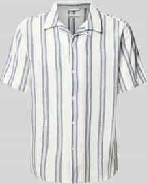 Knowledge Cotton Apparel Freizeithemd mit Knopfleiste