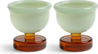 &Klevering Coquetiers en verre Cantine - Set de 2 &Klevering