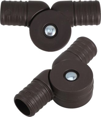 Hemobllo Anneome Rohrverbinder Adapter f&uuml;r Liegest&uuml;hle Camping Strandliegen Ersatz Verbindungsst&uuml;cke aus Robustem Kunststoff Universell Passend mit Sicherem Ve