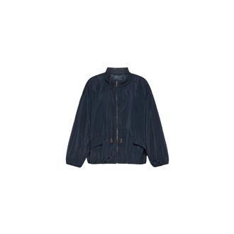 Max Mara Femme, Vestes, Bleu, Taille: 36 FR Light Vestes