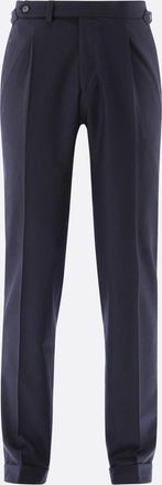 van Laack Hose aus Woll-Flanell mit Slim Leg