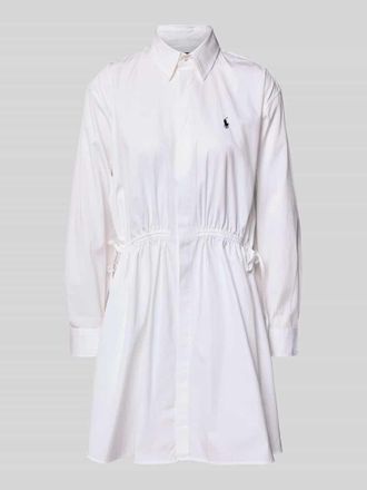Polo Ralph Lauren Tailliertes Hemdblusenkleid aus reiner Baumwolle