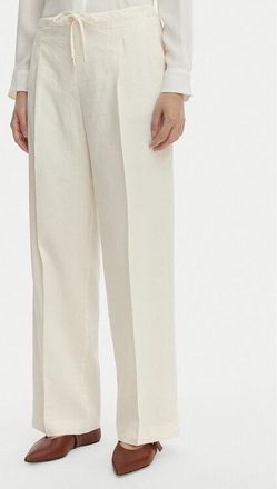 Marella Stoffhose Alloro 2613131115 &Eacute;cru Regular Fit