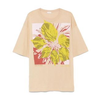 Dries Van Noten Huin T-Shirt - - Tops - Herren - Beige - L