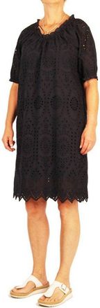 White Label Midikleid Kleid mit Madeira-Spitze