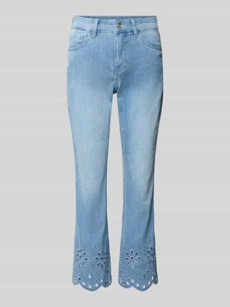 M.A.C Hose mit Lochstickerei Modell KICK