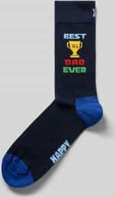 Happy Socks Socken mit Statement-Print