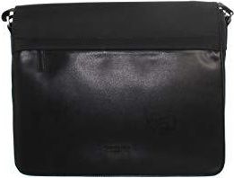 Chabrand Besace en nylon et cuir ref 25615 noir - Noir