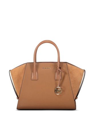 Michael Kors sac cabas Avril en cuir - Marron