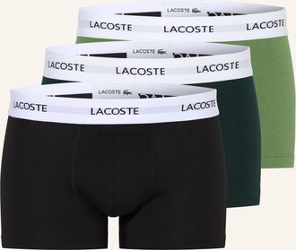 Lacoste 3er-Pack Boxershorts gruen