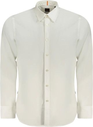 HUGO BOSS Homme, Chemises, Blanc, Taille: M Chemise &agrave; manches longues