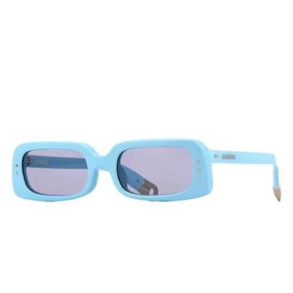Jacquemus Stylische Sonnenbrille mit blauem Rahmen - - Accessories - Damen - Blau - ONE SIZE
