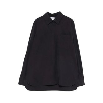 Max Mara Femme, Blouses et Chemises, Bleu, Taille: 38 FR Mxmsiamese Shirt