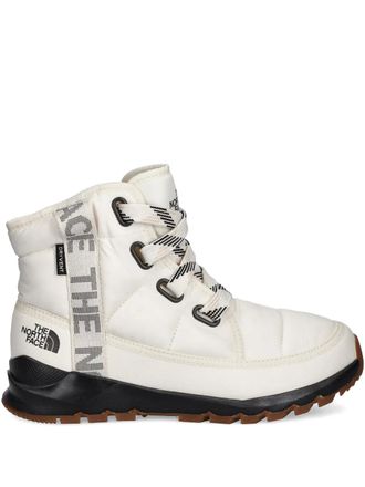 The North Face waterproof lace-up boots - Blanc