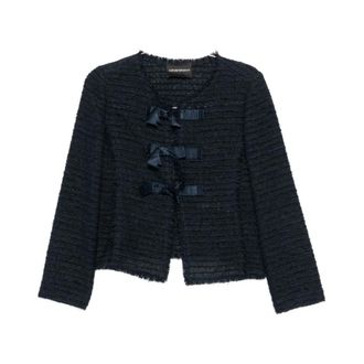 Emporio Armani Blazerjacke - - Jackets - Damen - Blau - M