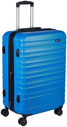 Amazon Basics Hartschalen - Koffer - 68 cm, Hellblau