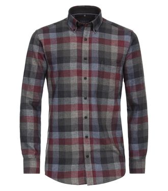 Casamoda Freizeithemd kariert Comfort Fit