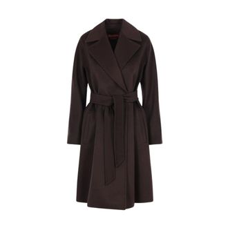 Max Mara Ravenna Coat - Femme - Manteaux - Brun - Taille: 34 FR