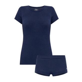Polo Ralph Lauren Ensemble de lingerie deux pi&egrave;ces - Femme - V&ecirc;tements de nuit et de d&eacute;tente - Bleu - Taille: 42 FR