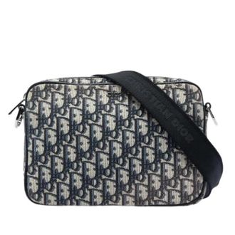Dior Pre-owned Nylon Crossbody Bag - - Pre-owned - Damen - Blau - ONE SIZE